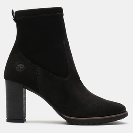 Timberland Leslie Anne Stretch Boot Black Nubuck Damen Fashionschuh